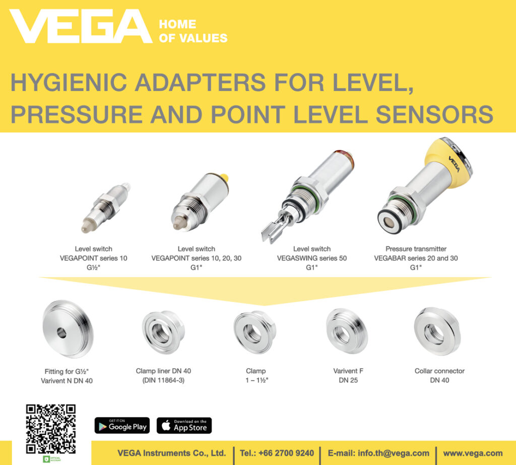 VEGA Instruments Co., Ltd. - What's In - Food Focus Thailand | Be Media ...