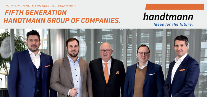 150 YEARS HANDTMANN GROUP OF COMPANIES FIFTH GENERATION LEADS HANDTMANN ...